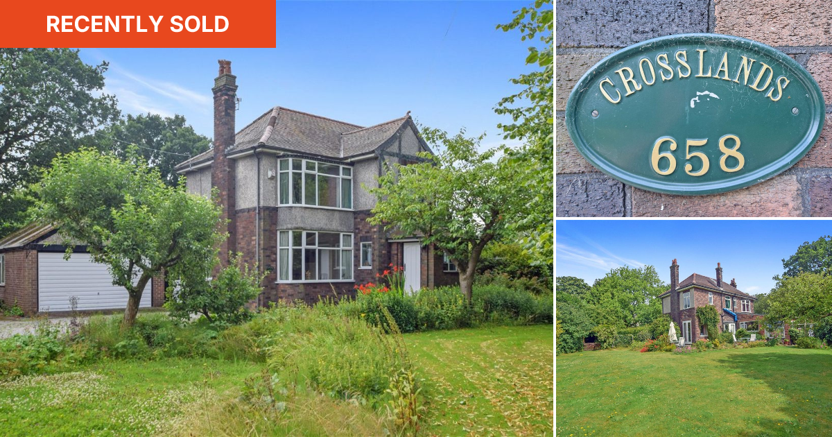 4 bed detached house for sale in Crosslands, Cronton Road, Widnes