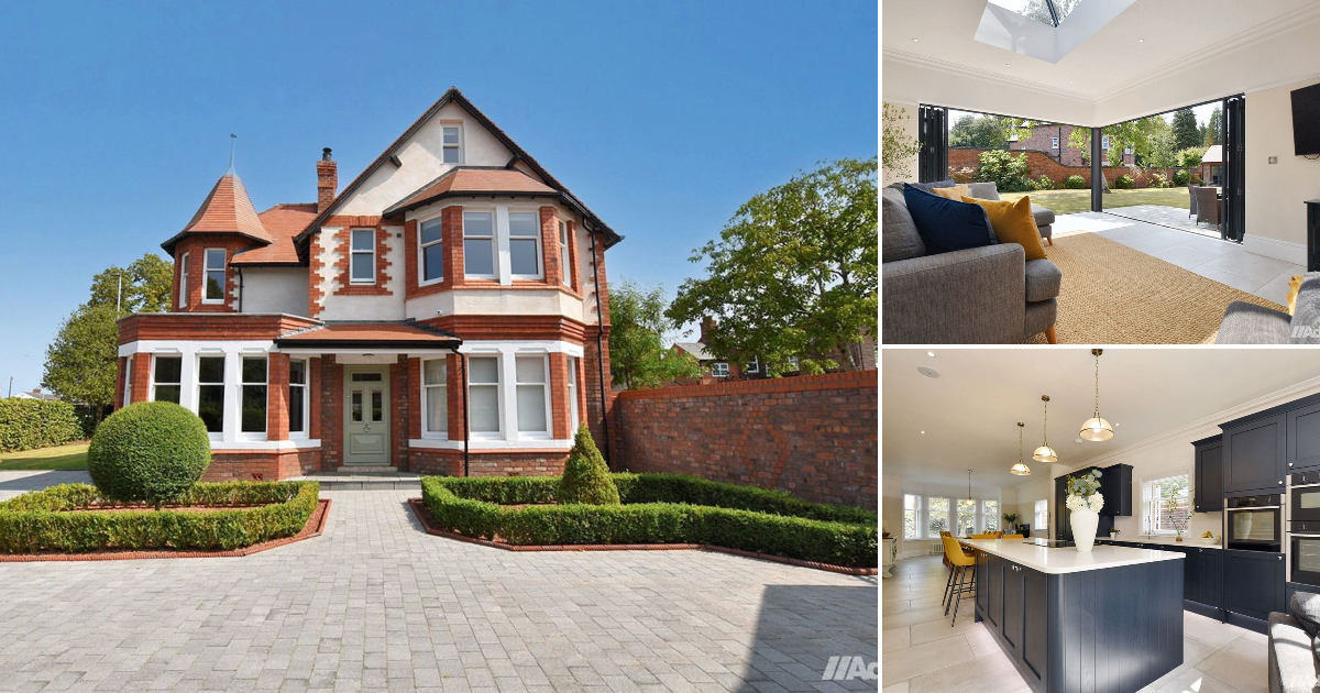 6 bed detached house for sale in Walton Road, Stockton Heath WA4